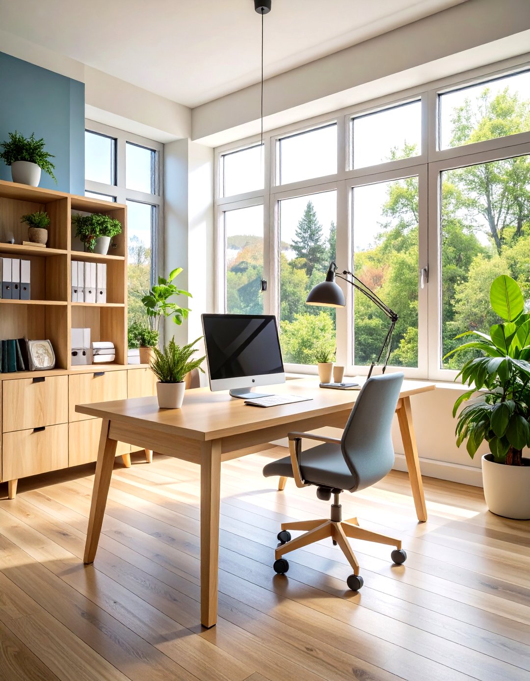 24 Desk in Front Of Window Ideas: Bright, Functional - Too Much Time