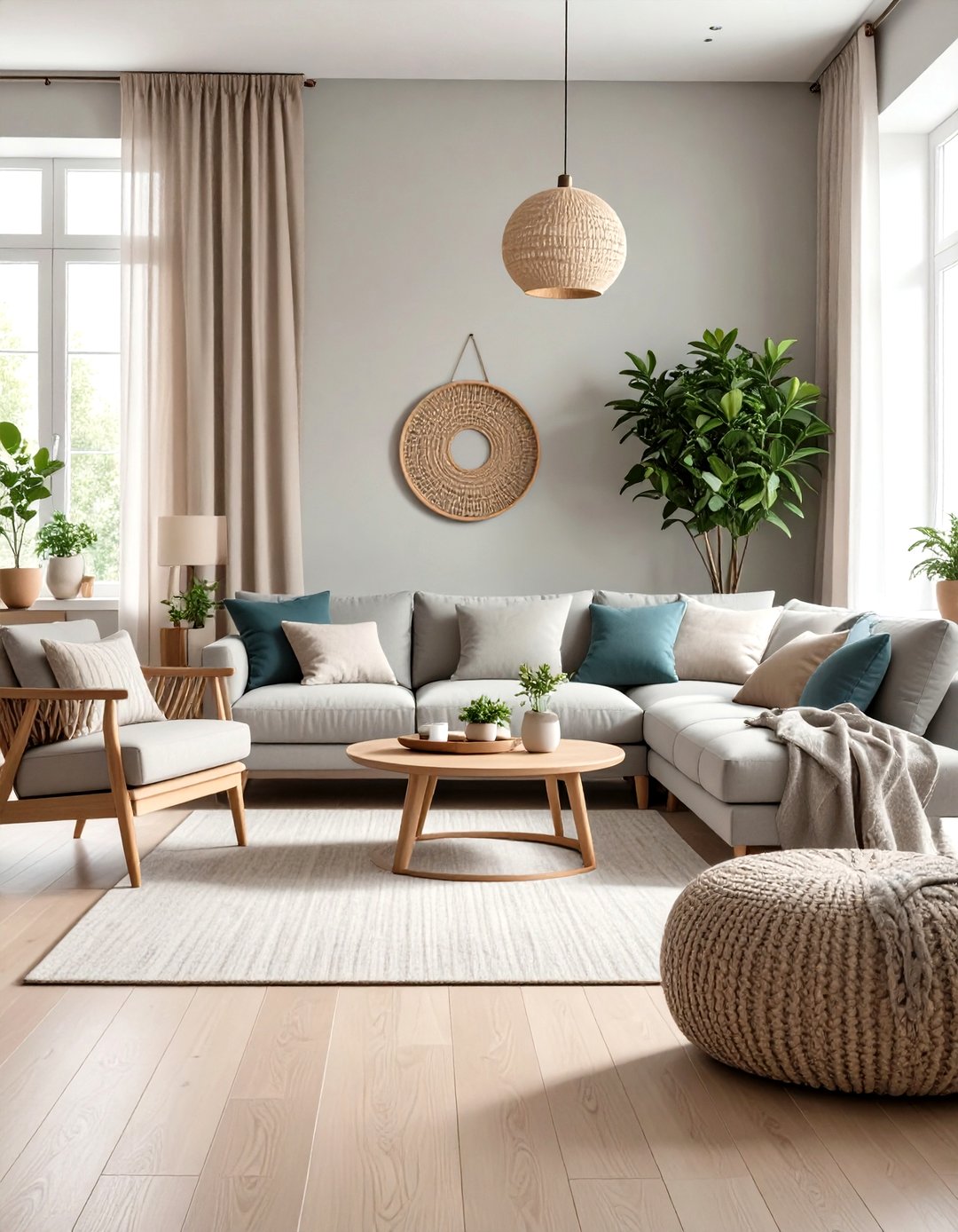 24 Greige Living Room Ideas: Warm Neutrals and Style - Too Much Time