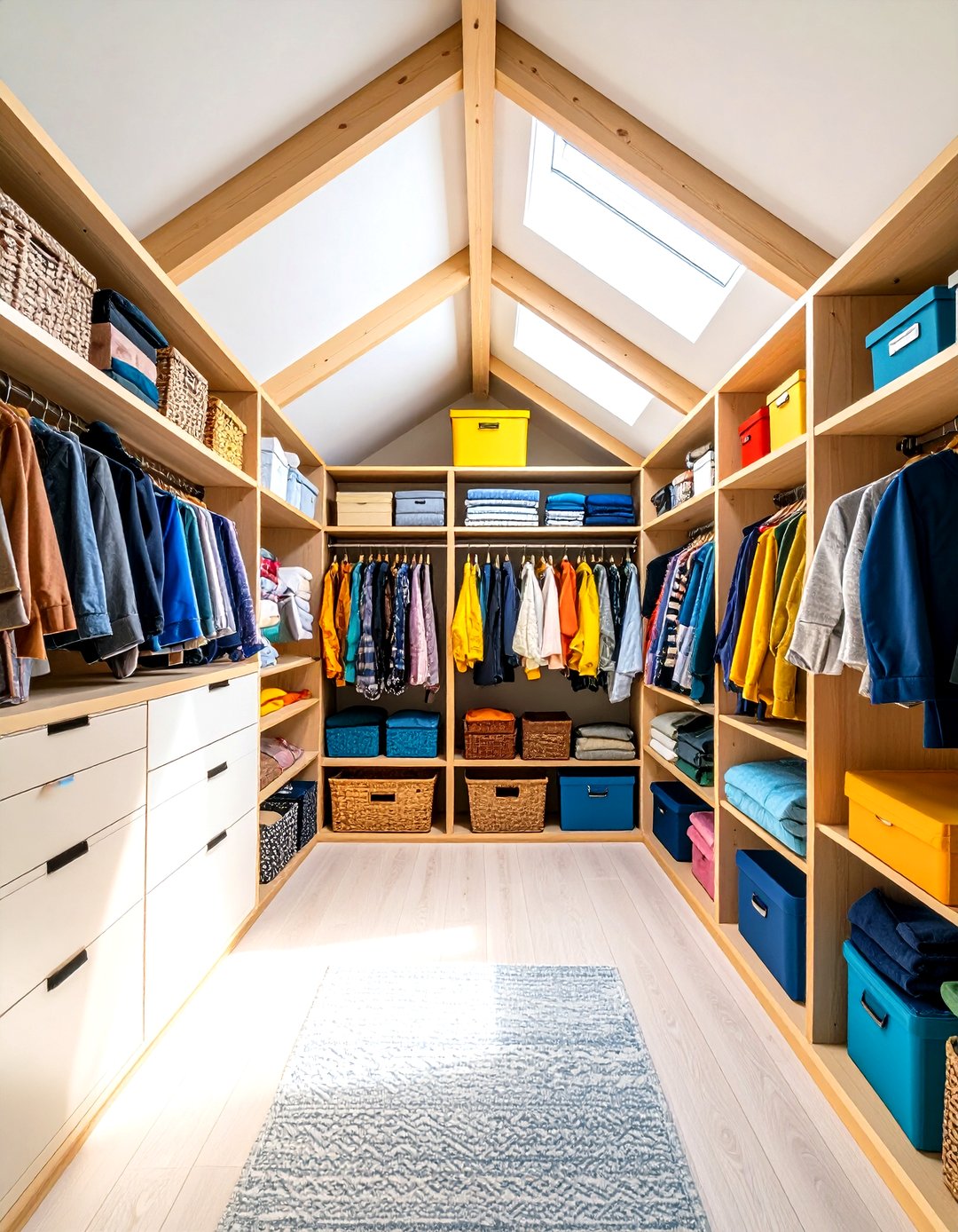 24 Sloped Ceiling Closet Ideas for Small Spaces At Home - Too Much Time