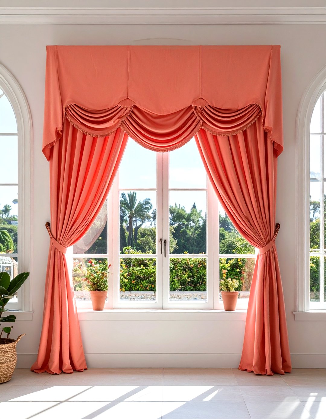 24 Window Valance Ideas to Finish The Look for All - Too Much Time