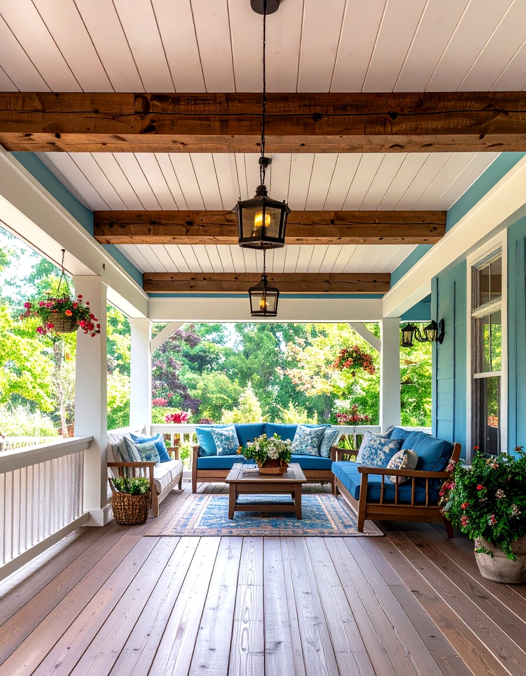 24 Porch Ceiling Ideas: Ceiling Treatments and Finishes - Too Much Time