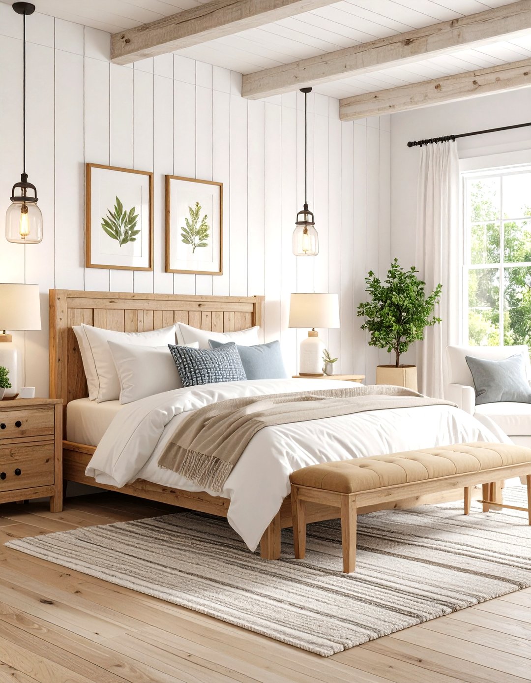 24 Rustic Bedroom Ideas: Calm, Textured Retreat At Home - Too Much Time