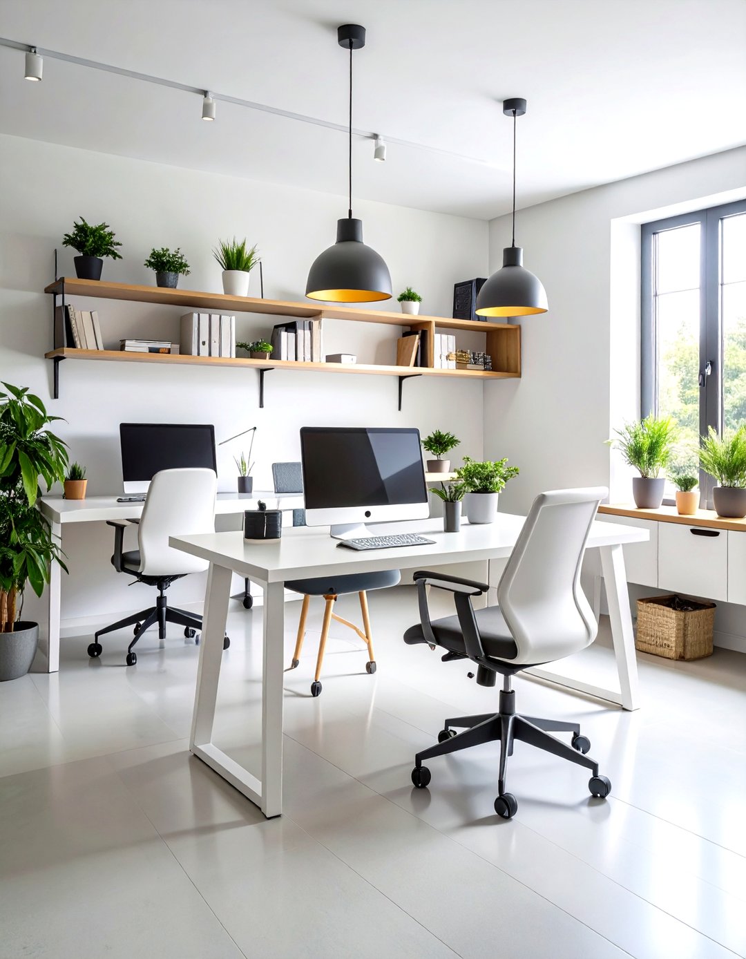 24 Home Office for Couples Ideas and Designs for Two - Too Much Time