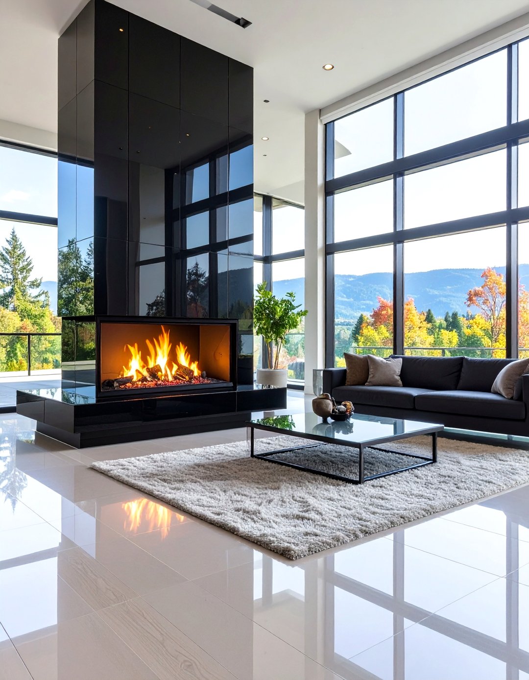 24 Black Fireplace Ideas and Inspiration You'll Love - Too Much Time
