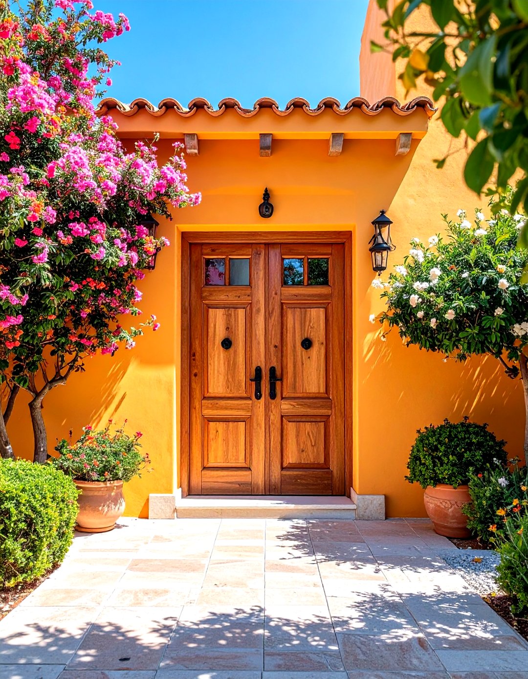 24 Mediterranean Front Door Ideas for Curb Appeal Today - Too Much Time
