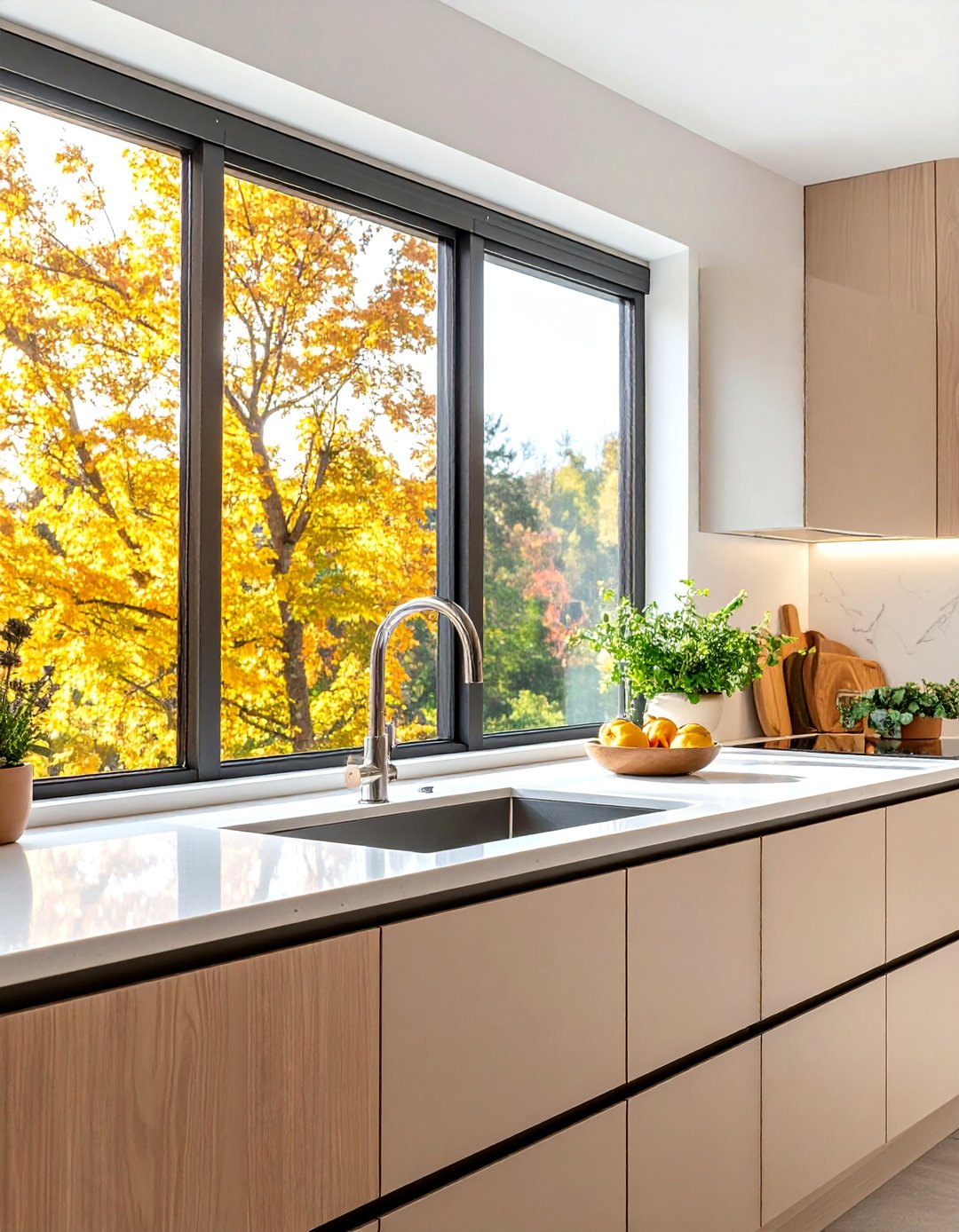 24 Kitchen Window Ideas Over Sink to Brighten Counters - Too Much Time