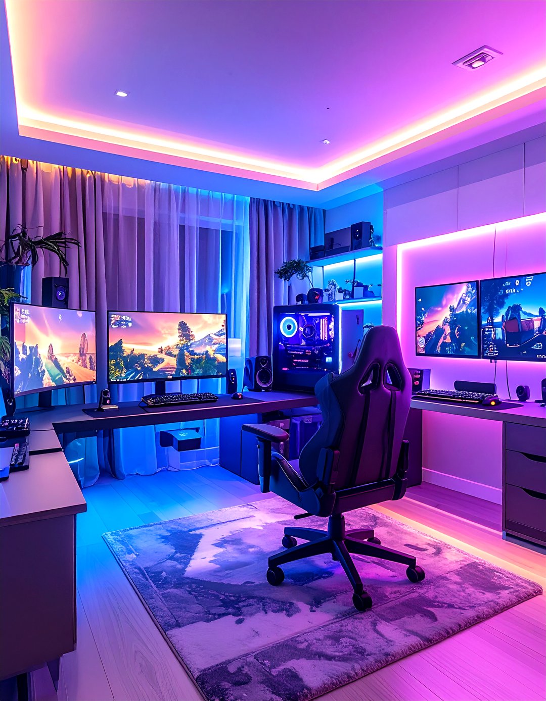 24 Black Gaming Room Ideas for a Sleek Play Space Today - Too Much Time