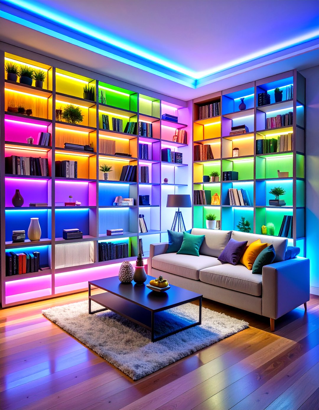 24 Bookshelf Lighting Ideas for Cozy Reading Corners - Too Much Time