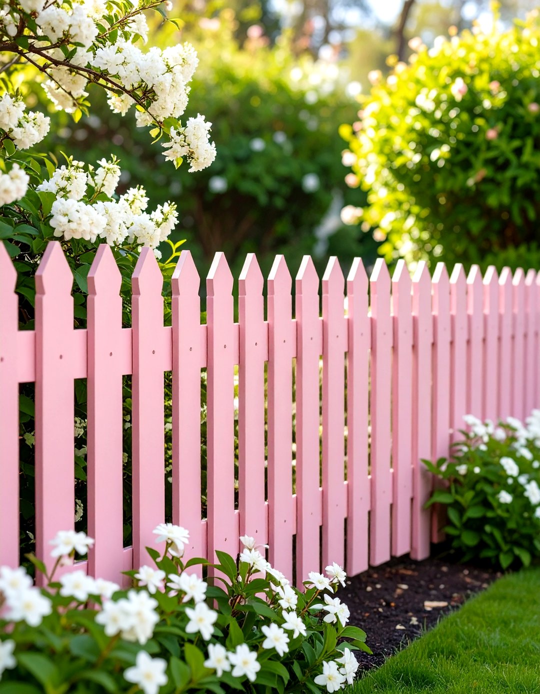 24 Garden Fence Colour Ideas for Curb Appeal and Shade - Too Much Time