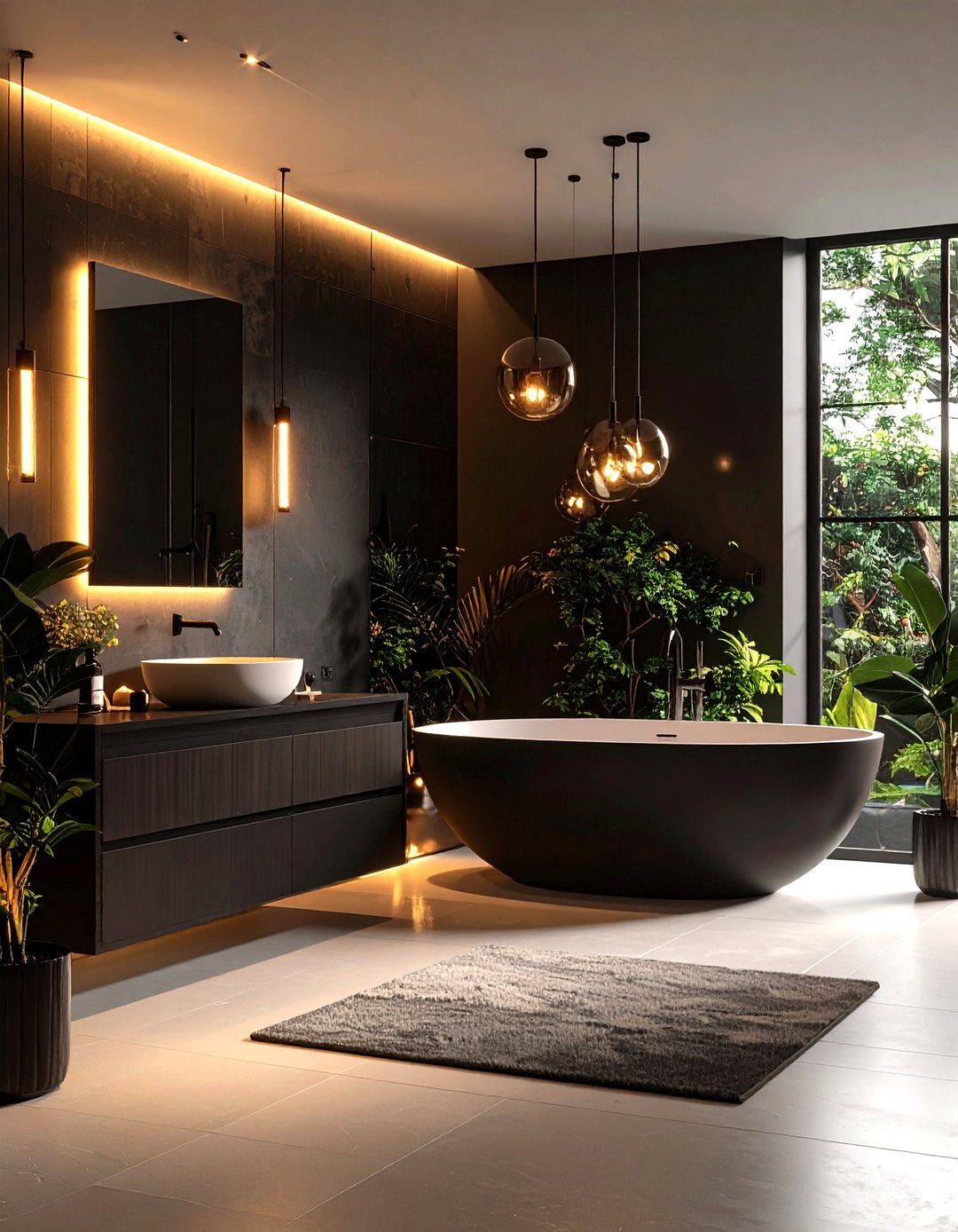24 Black Powder Room Ideas for Bold, Luxe Updates Now - Too Much Time