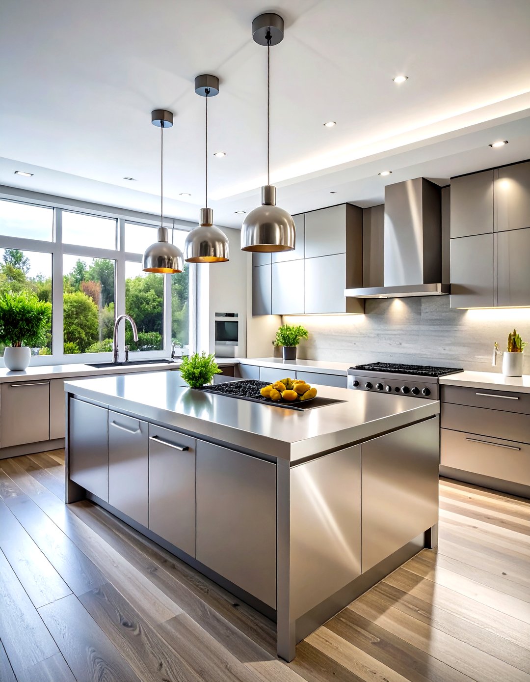 24 Waterfall Kitchen Island Ideas with Extra Seating - Too Much Time
