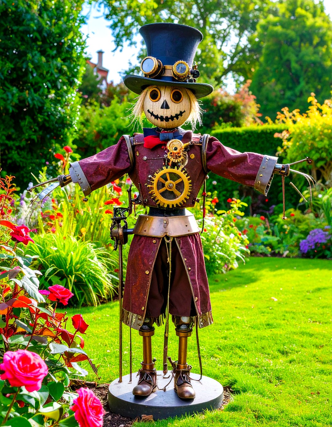 24 Garden Scarecrow Ideas: Whimsical Accents for Yards - Too Much Time