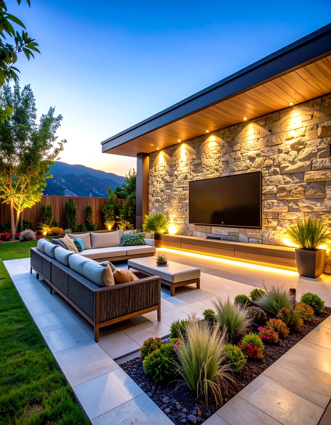 24 Outdoor Tv Ideas to Elevate Patio Movie Nights Today - Too Much Time