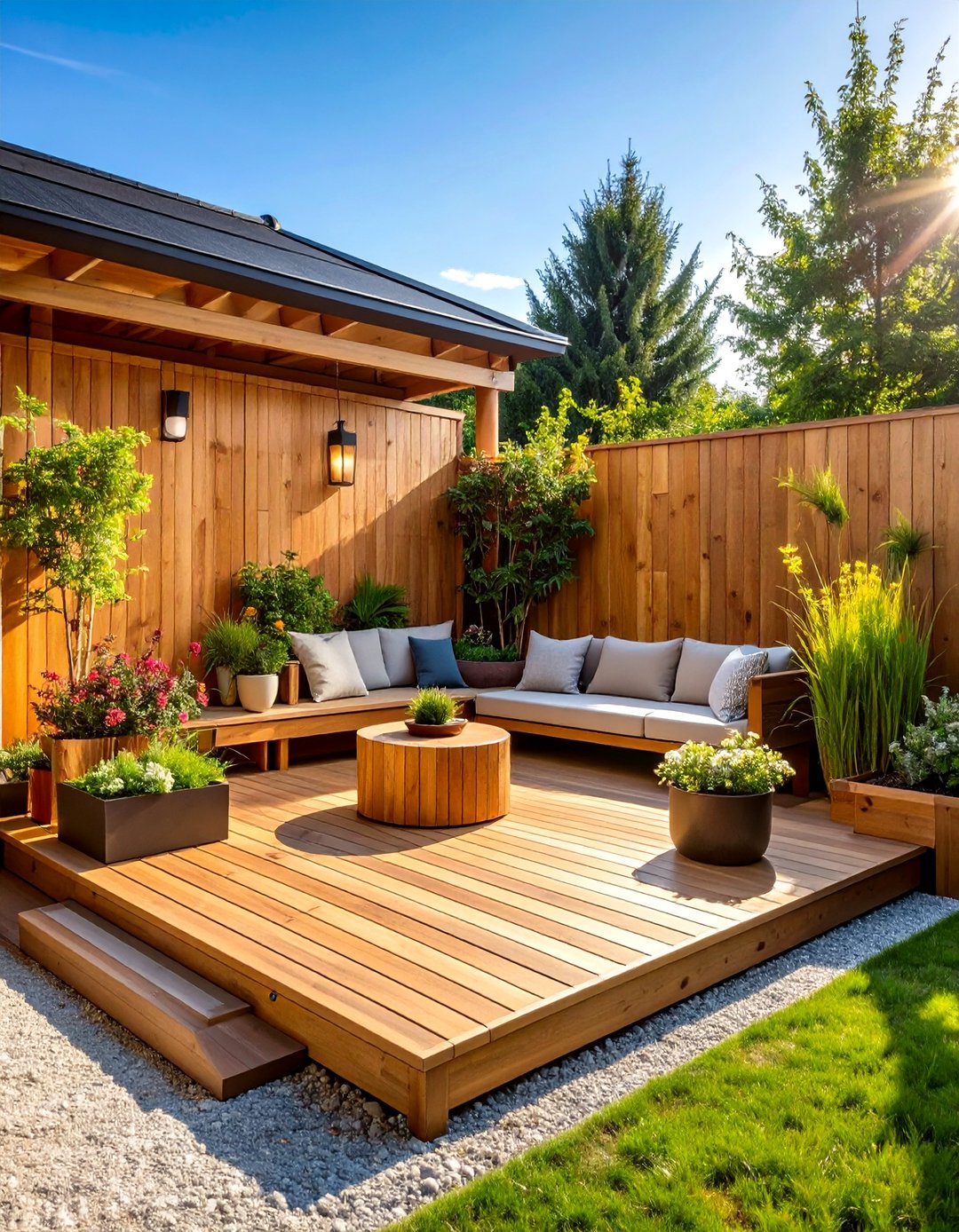 24 Corner Patio Ideas for Smart Small-space Usage and Seating - Too ...
