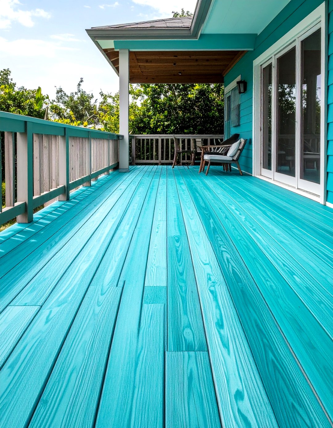 24 Deck Color Ideas to Refresh Outdoor Living Spaces. - Too Much Time