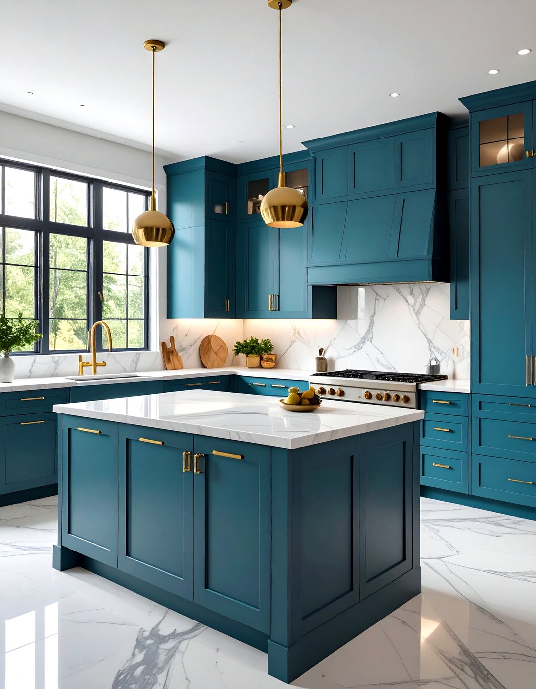 24 Teal Kitchen Ideas for Stylish, Functional Kitchens - Too Much Time