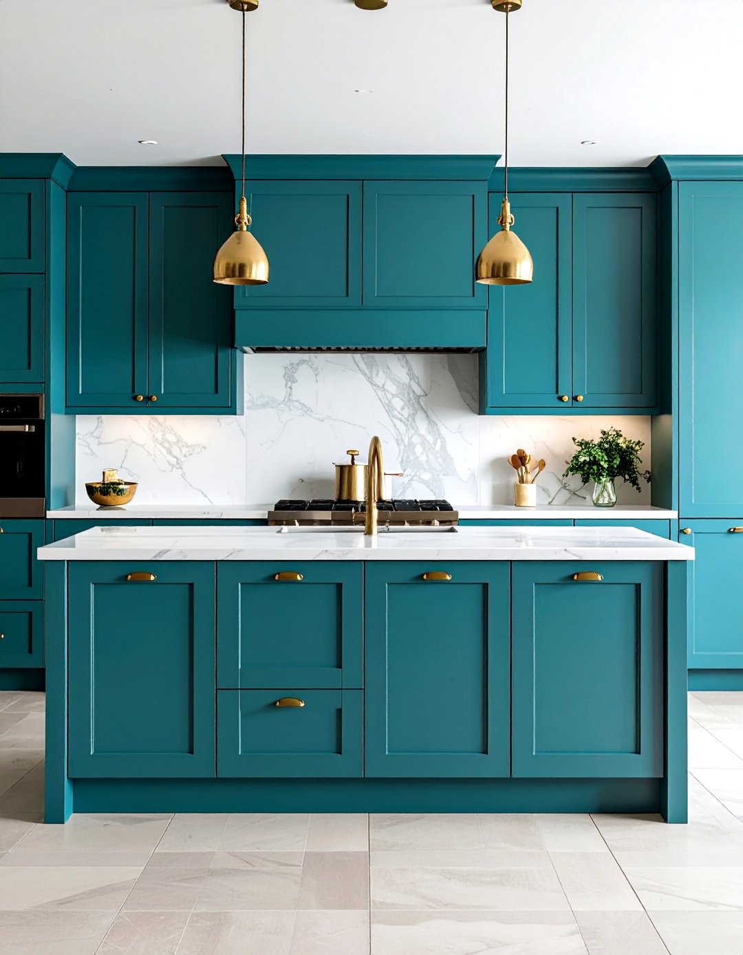 24 Teal Kitchen Ideas for Stylish, Functional Kitchens - Too Much Time