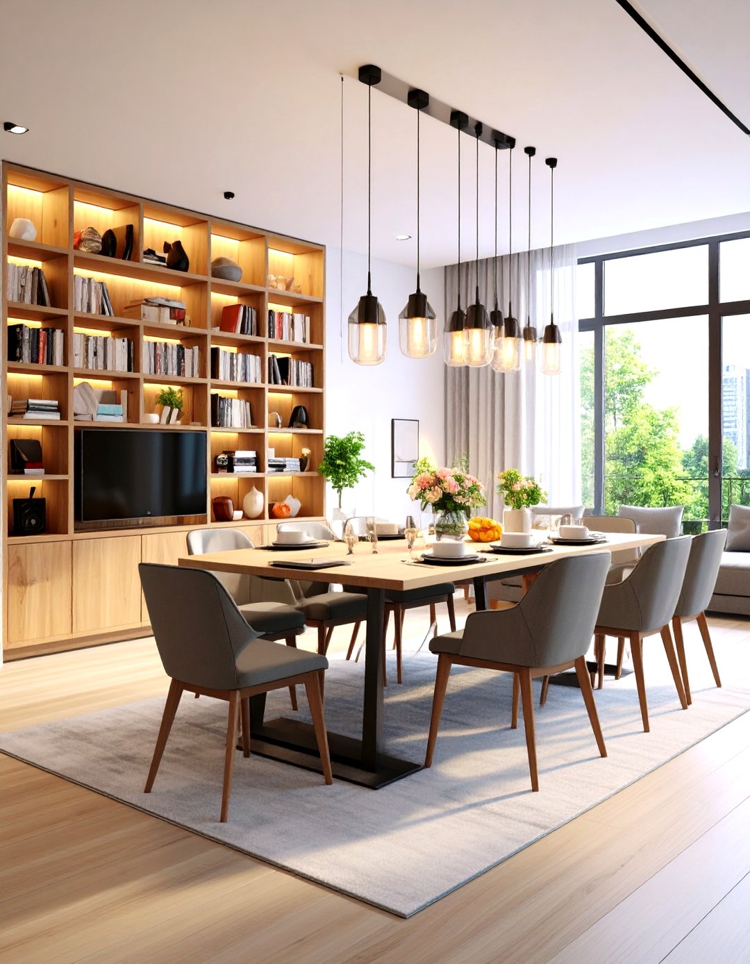 24 Library Dining Room Combo Ideas: Cozy Space Fusion - Too Much Time