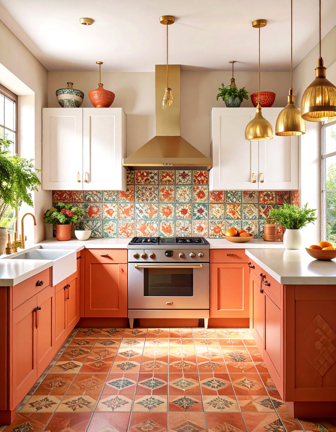 24 Burnt Orange Kitchen Ideas: Warm, Inviting Spaces - Too Much Time