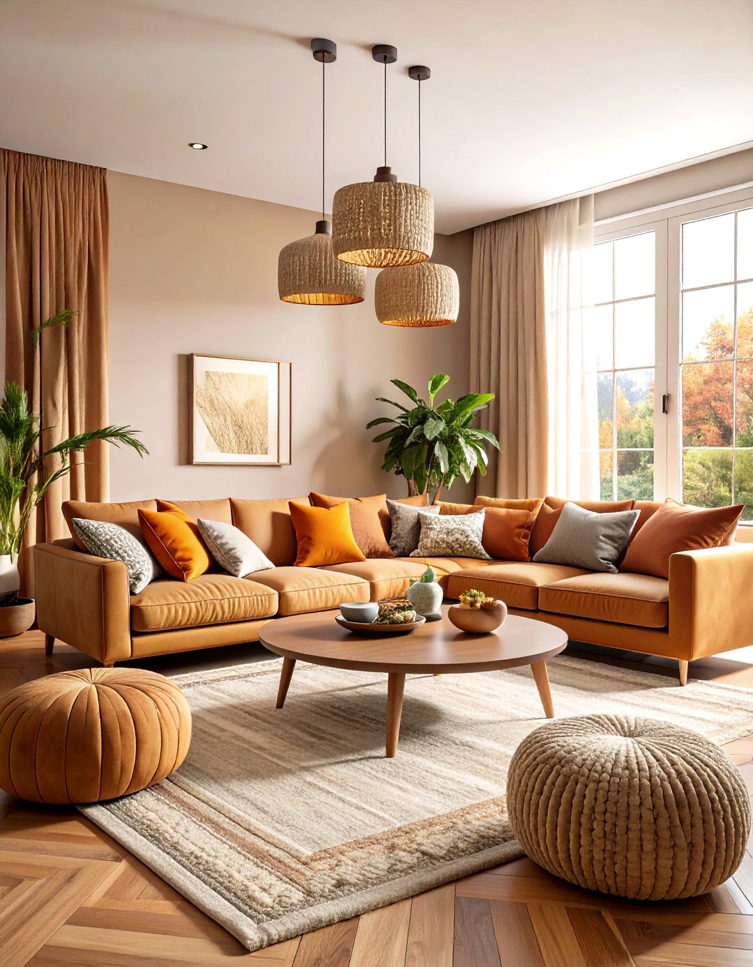 24 Greige Living Room Ideas: Warm Neutrals and Style - Too Much Time