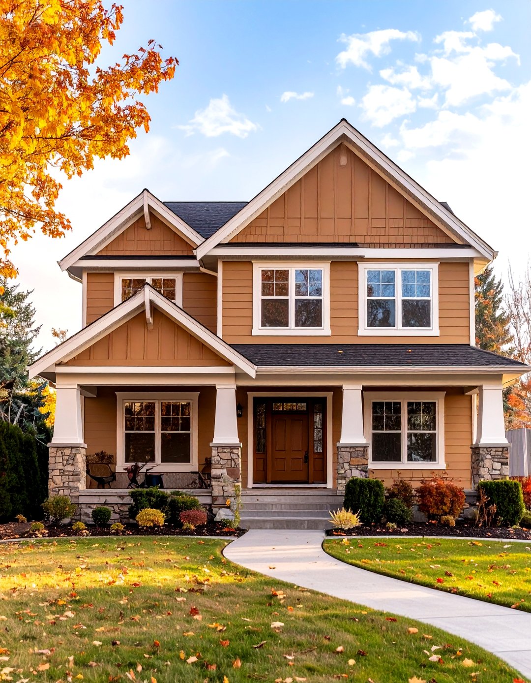 24 Brown Exterior House Colors for Modern Curb Appeal - Too Much Time