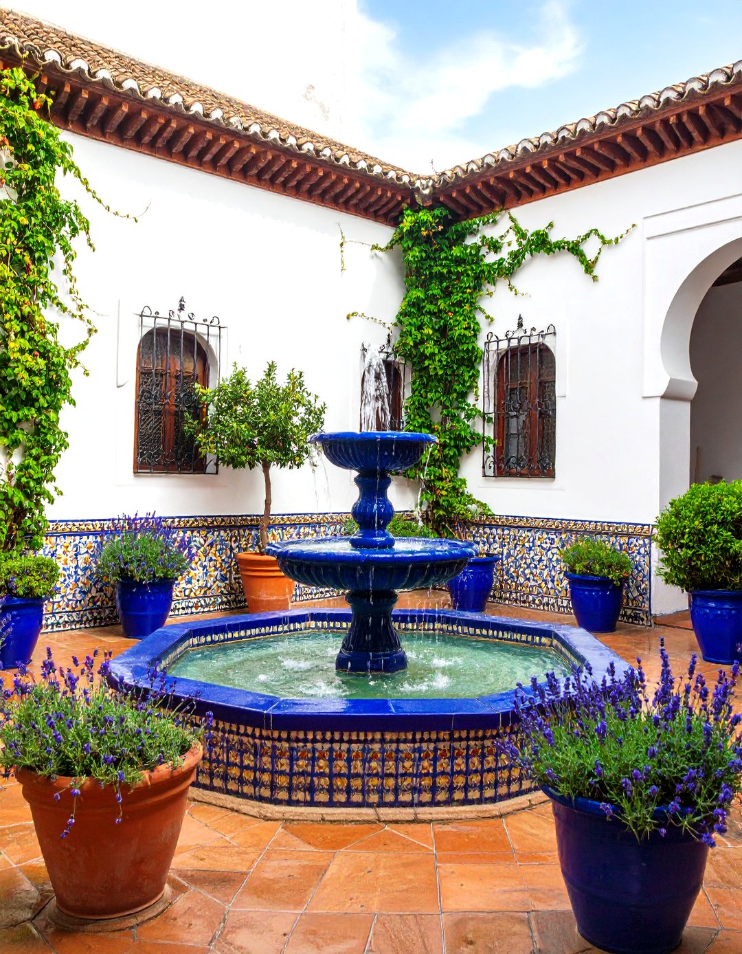 24 Spanish Courtyard Ideas for Cozy, Stylish Spaces - Too Much Time