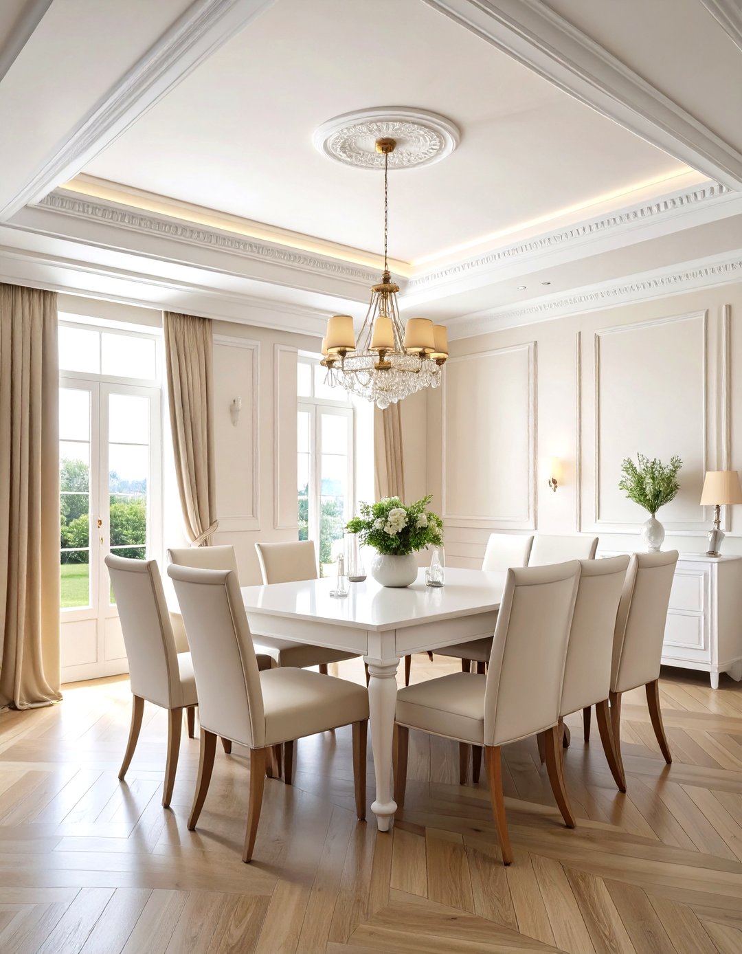 24 Ceiling Trim Ideas to Frame Rooms with Elegance - Too Much Time