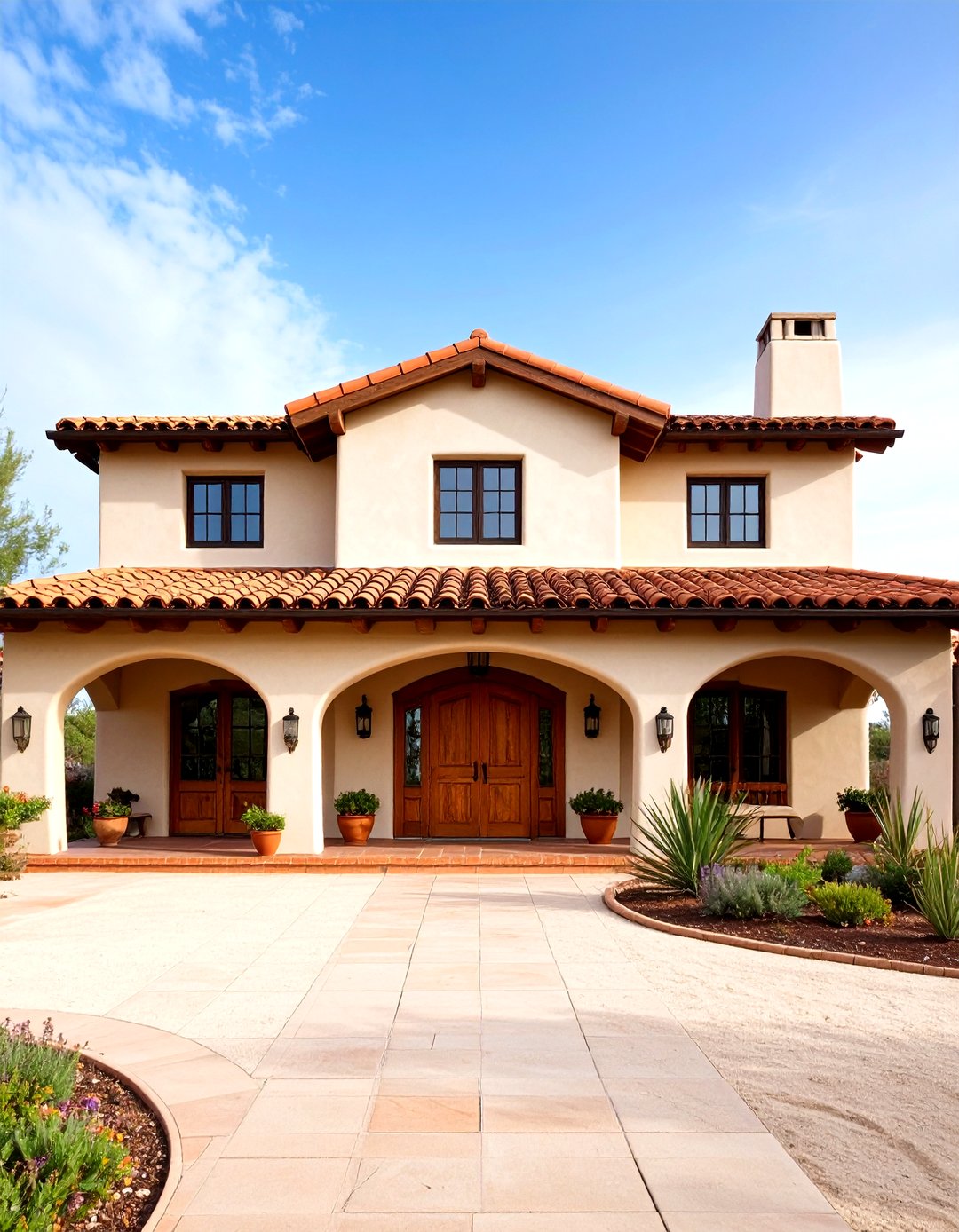 24 Mexican Style House Design Ideas to Boost Curb Charm - Too Much Time