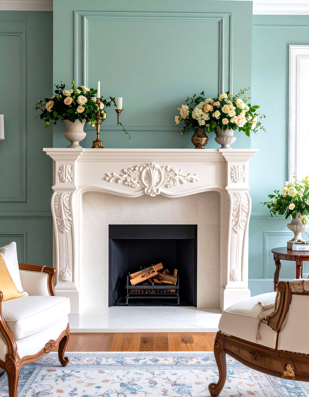 24 Stucco Fireplace Ideas: Cozy Living Room Accent - Too Much Time