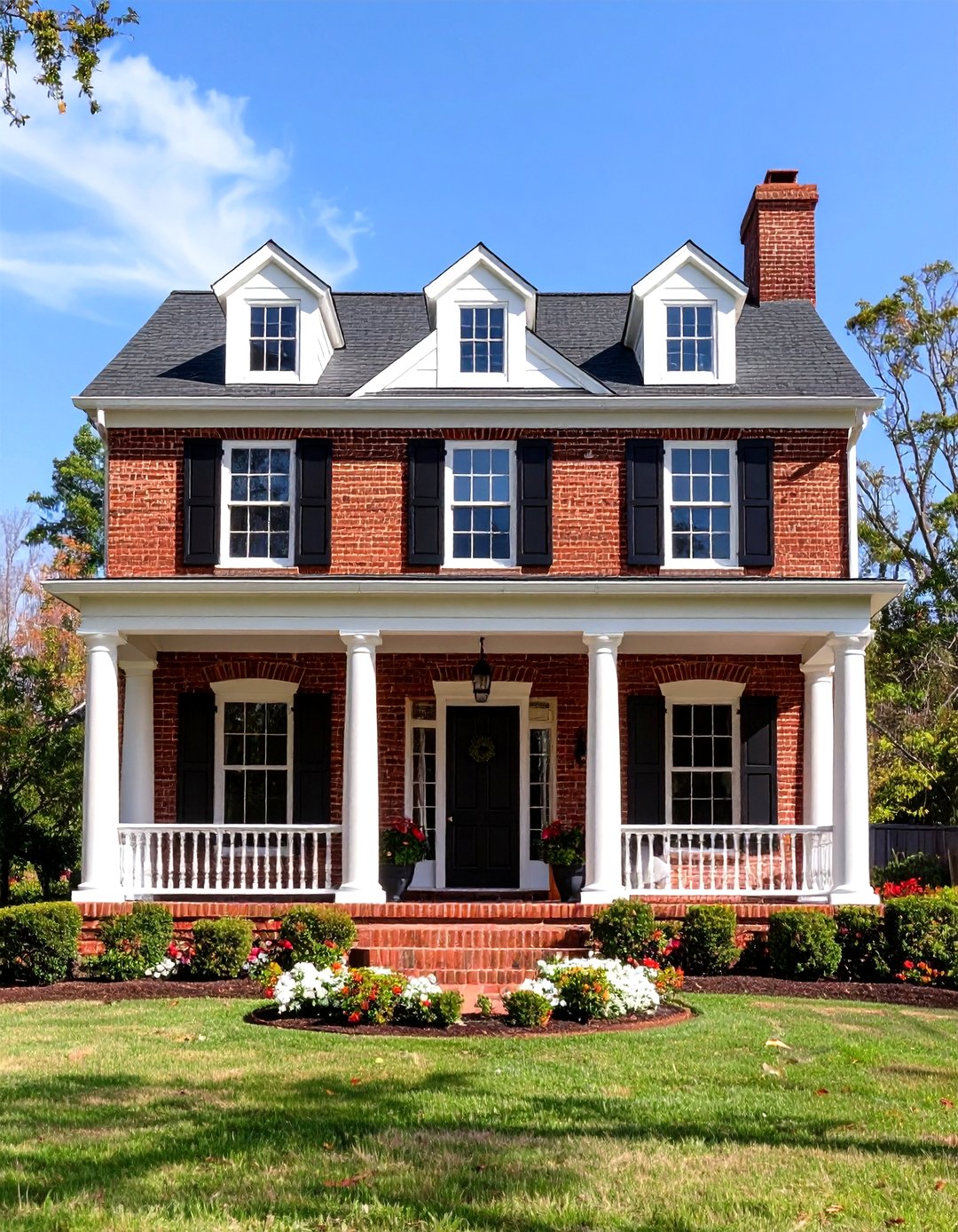 24 Houses with Black Windows Ideas for Curb Appeal - Too Much Time