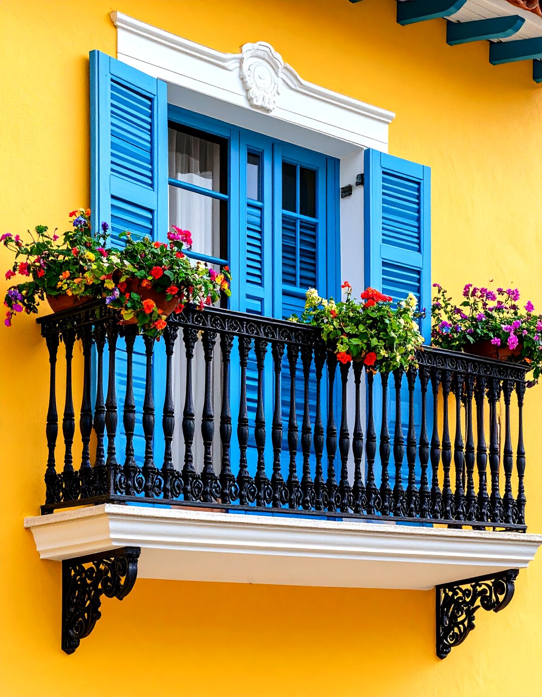 24 Wrought Iron Balcony Railing Design Ideas for Patios - Too Much Time