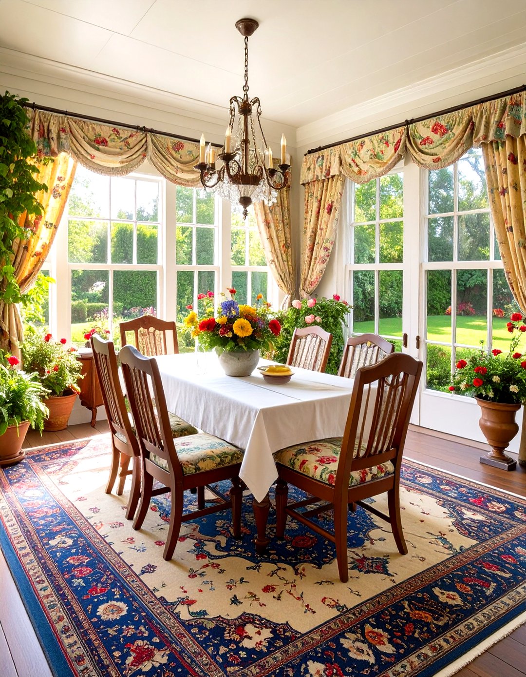24 Sunroom Dining Room Ideas for Cozy Meals and Style - Too Much Time