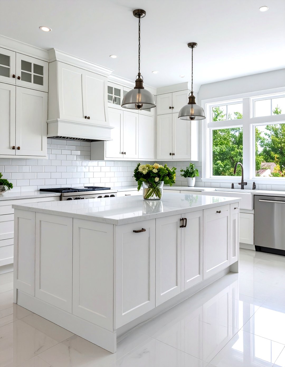 24 White Kitchen Ideas for a Bright, Functional Space - Too Much Time