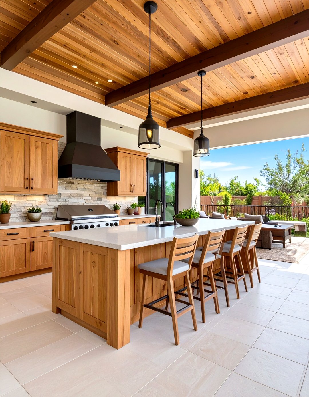 24 Lanai Kitchen Ideas: Alfresco Cooking and Style - Too Much Time