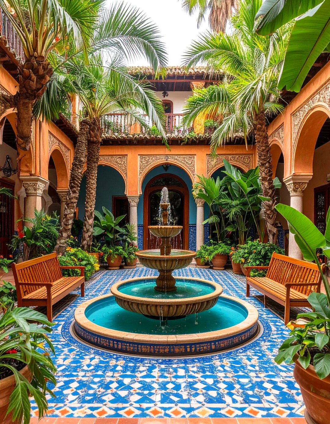 24 Spanish Courtyard Ideas for Cozy, Stylish Spaces - Too Much Time