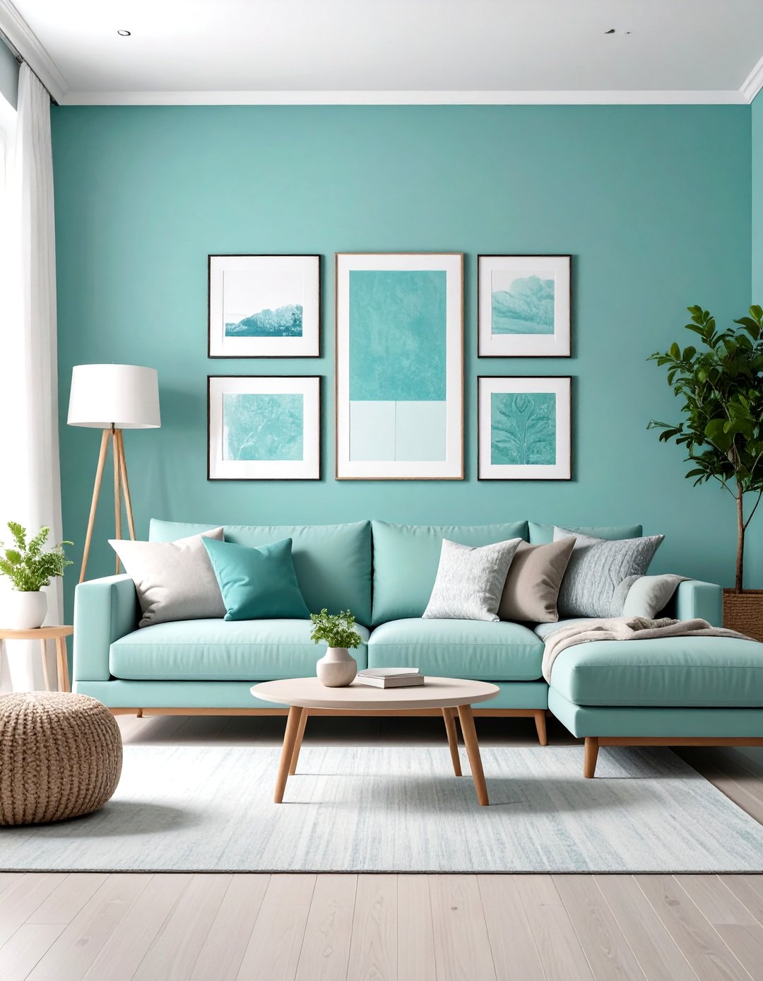 24 Turquoise Living Room Ideas for Bright, Calm Spaces - Too Much Time