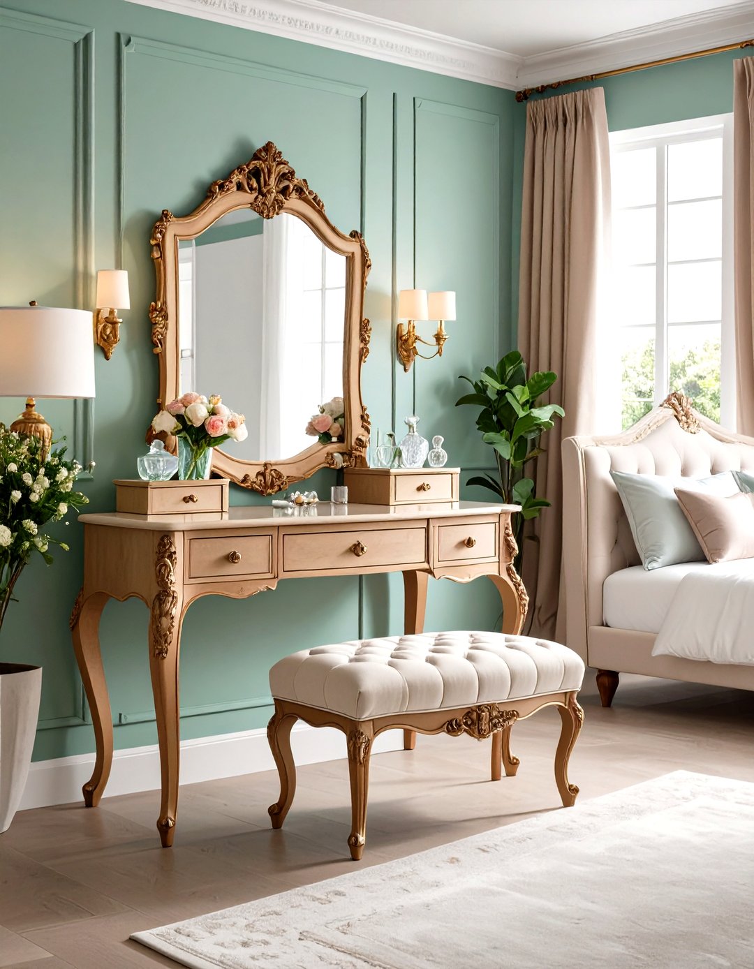 24 Vanity Room Ideas: Chic Makeup Storage Solutions - Too Much Time