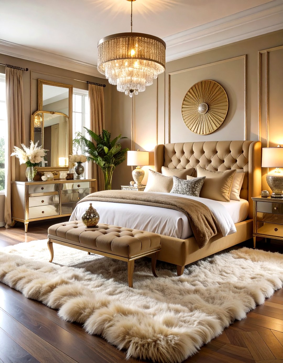 24 Tan Bedroom Ideas for a Modern, Cozy, Airy Retreat - Too Much Time