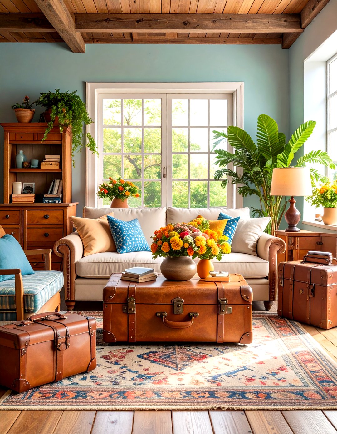 24 Shabby-chic Style Living Room Ideas: Cozy Setups - Too Much Time