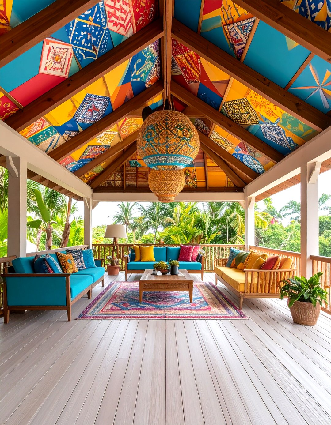 24 Vinyl Porch Ceiling Ideas to Brighten Outdoor Spaces - Too Much Time