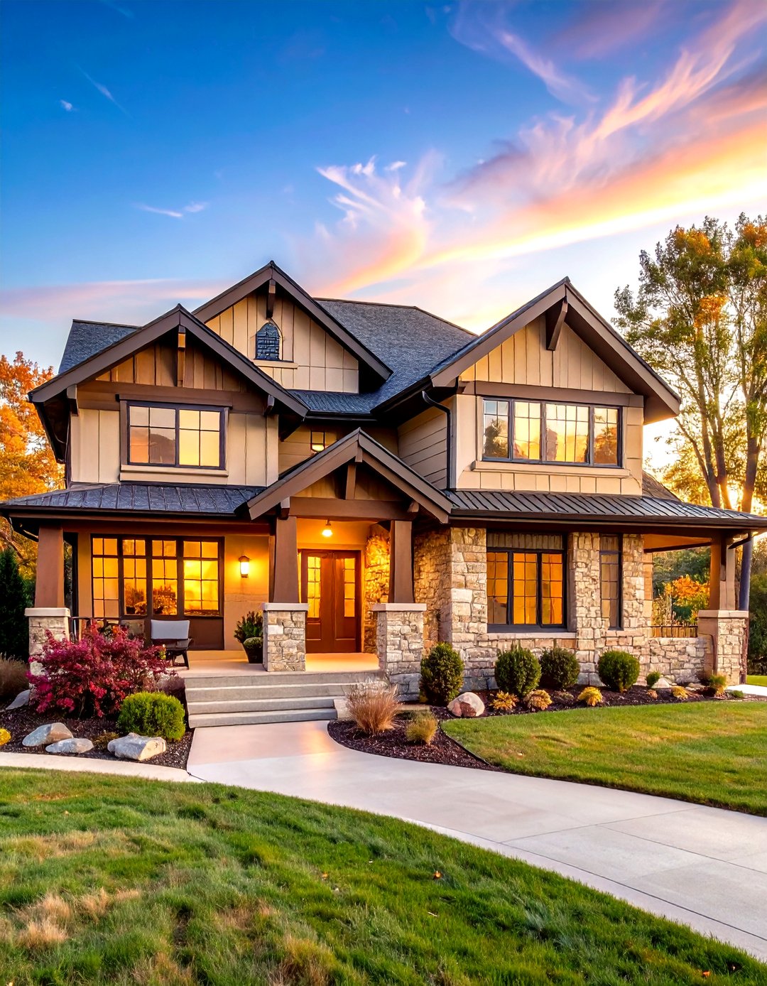 24 Painted Brick Houses: Color Ideas and Curb Appeal Tips - Too Much Time