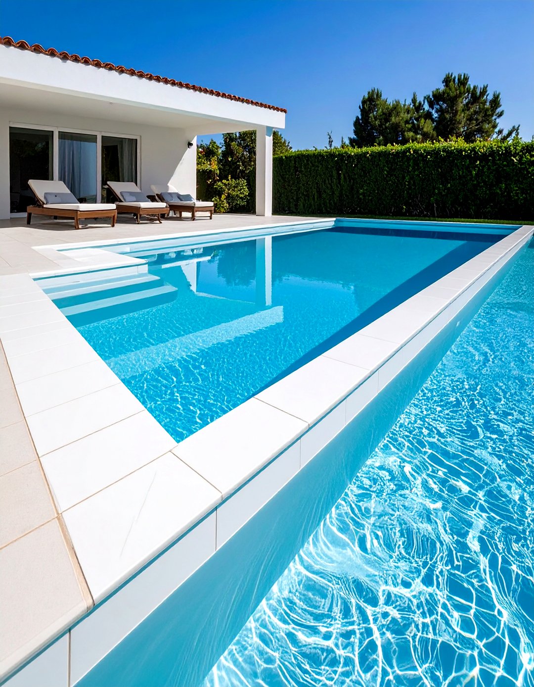 24 Waterline Pool Tile Ideas for a Stylish Poolside Update - Too Much Time