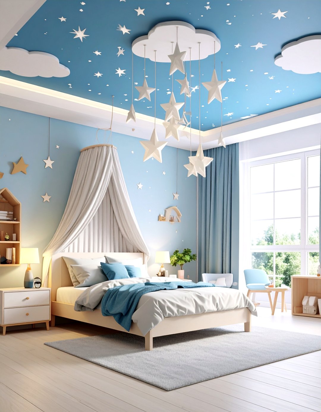 24 Frozen Room Decor Ideas for a Chilly, Cozy Vibe - Too Much Time