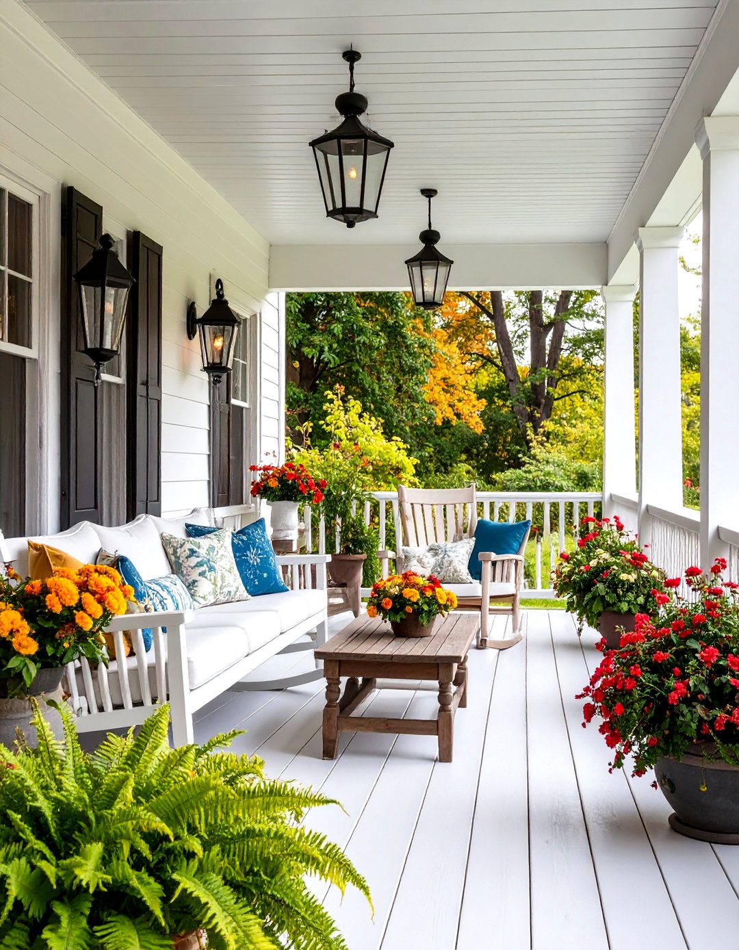 24 Large Front Porch Ideas to Boost Curb Appeal Today - Too Much Time