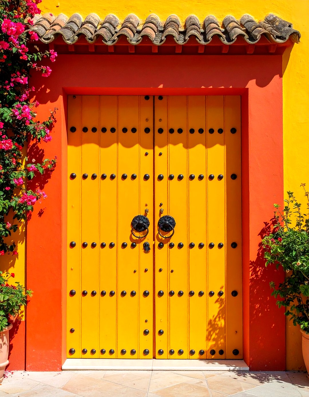 24 Spanish Style Front Door Ideas to Boost Curb Appeal - Too Much Time