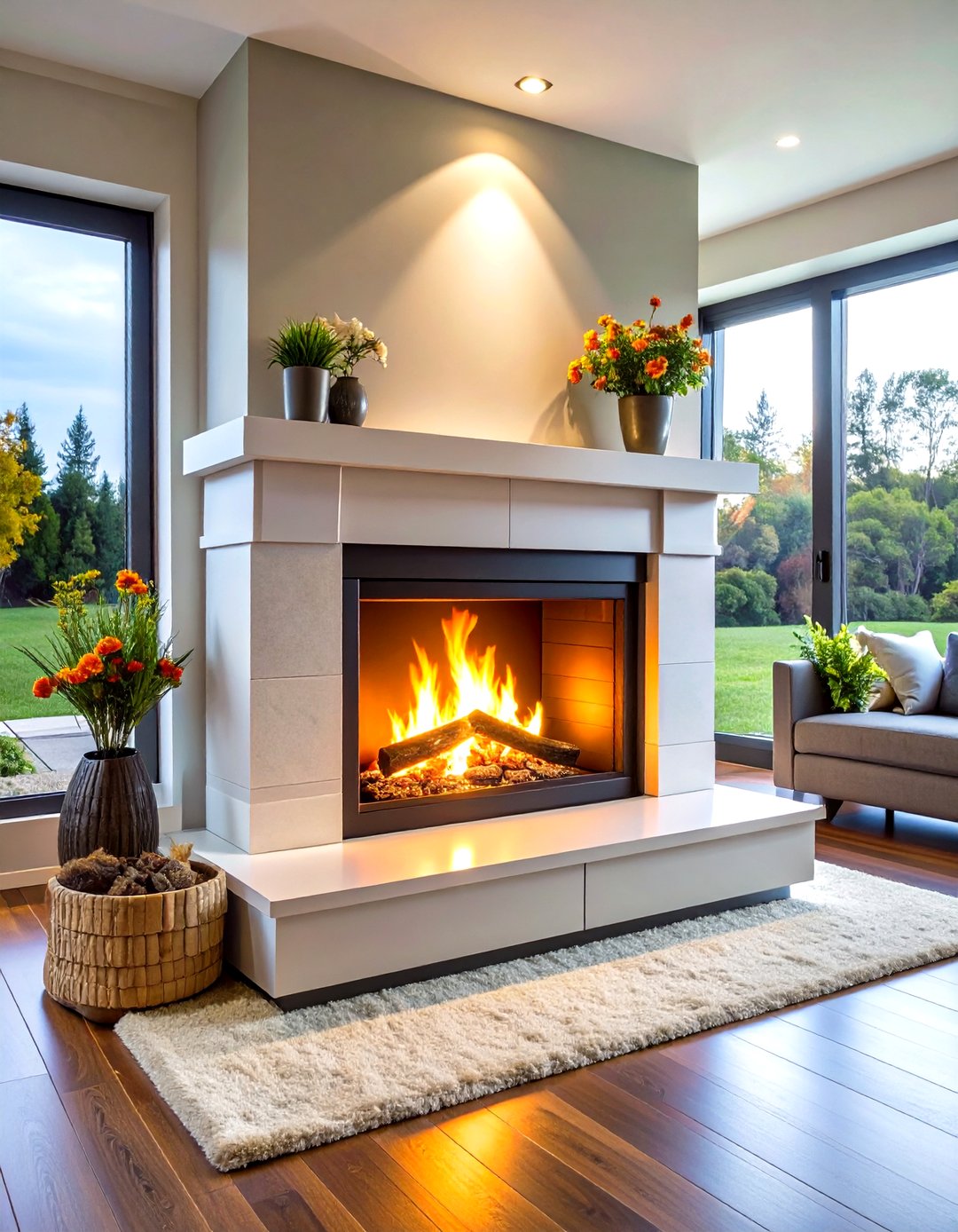 24 Gas Fireplace Ideas to Warm Your Living Space Today - Too Much Time